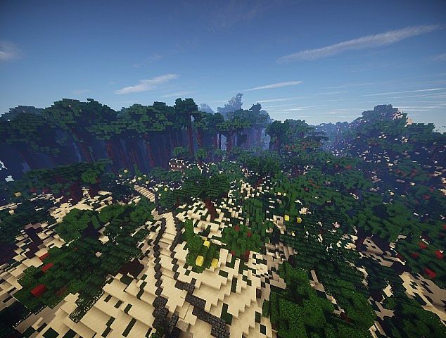 Zah - A Region of Breathtaking Vistas Minecraft Map