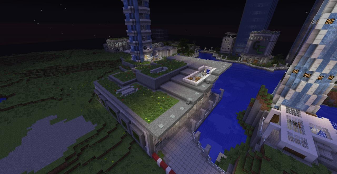 Vancouver Convention Centre Minecraft Map