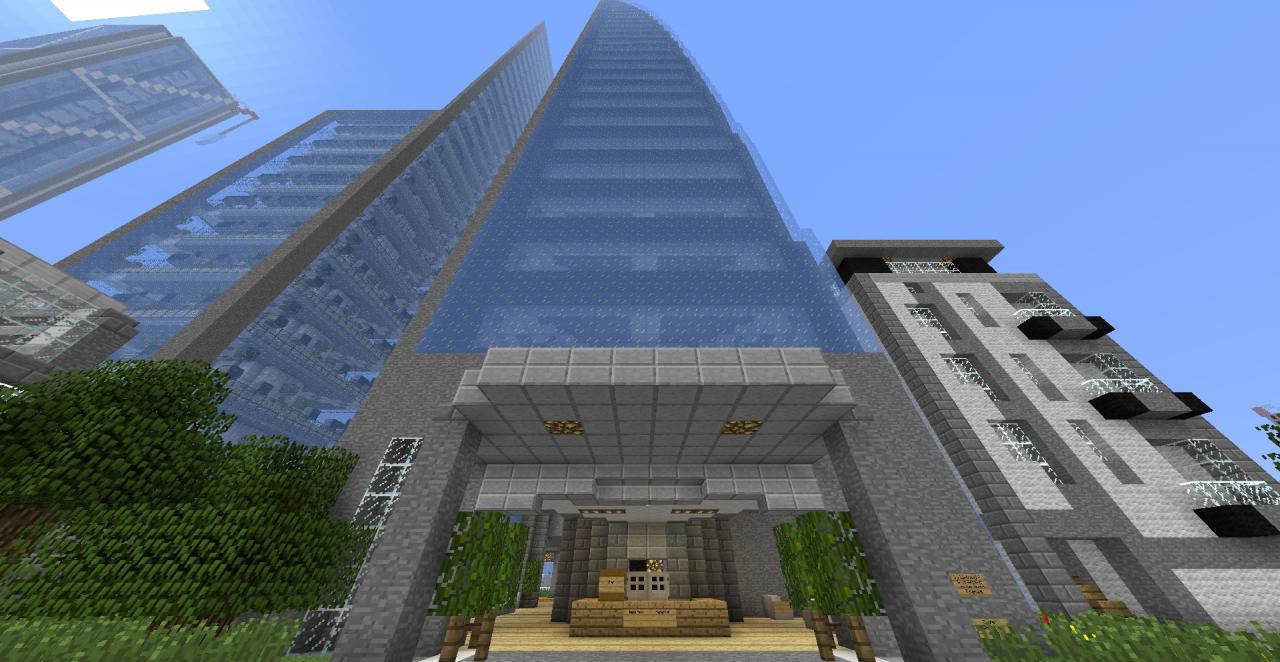 World Financial Center Shanghai Minecraft Map