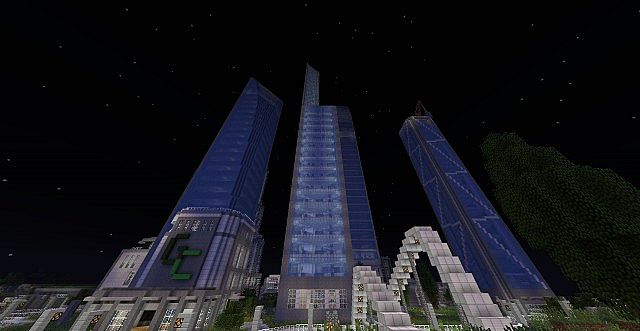 Bank of China Tower Minecraft Project