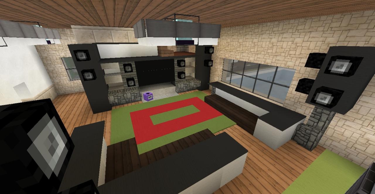 【MaxKim】Big House【Interior】 Minecraft Map