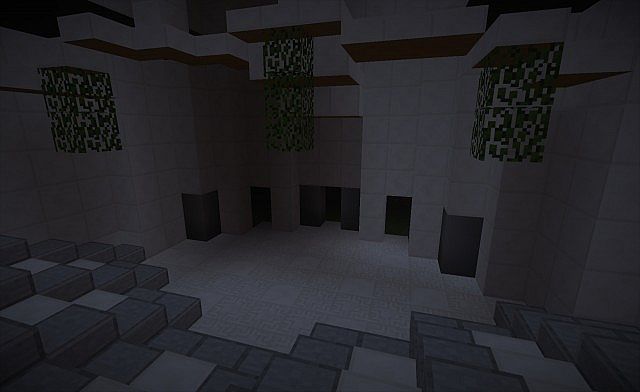 Futuristic tower type thing Minecraft Map