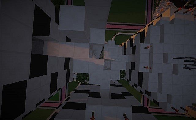 Futuristic tower type thing Minecraft Map