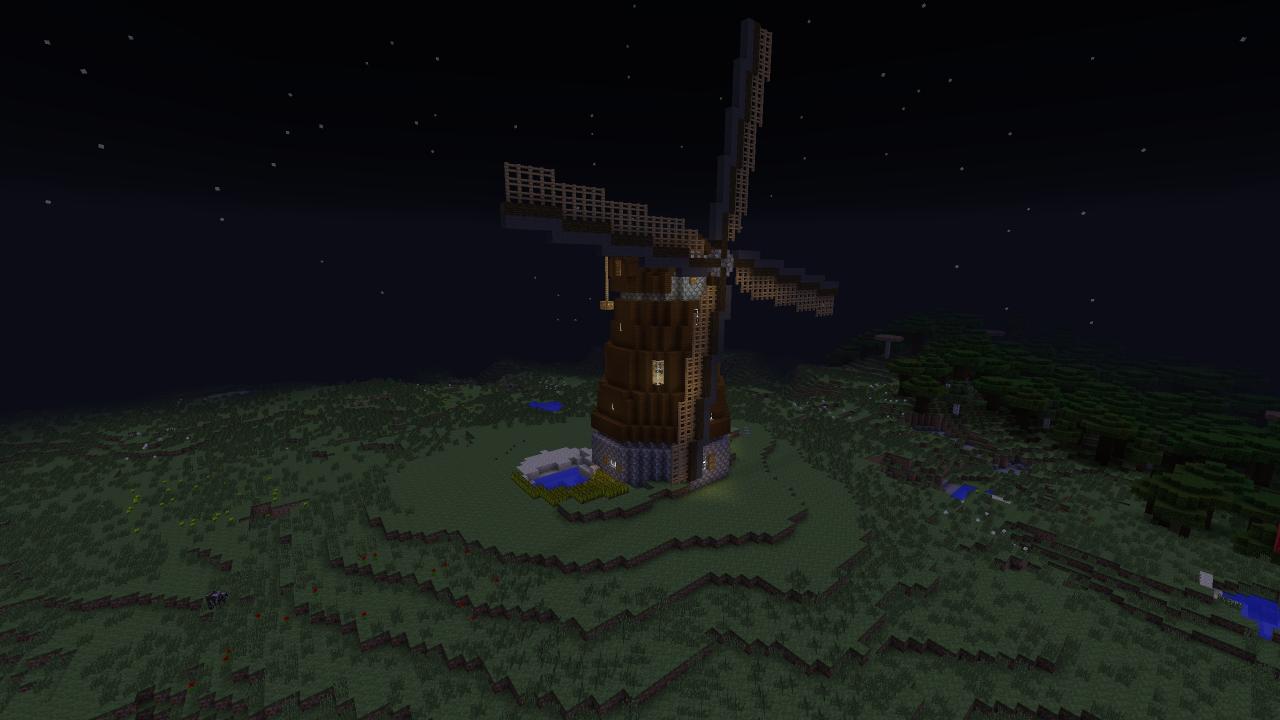 Giant Windmill Minecraft Map