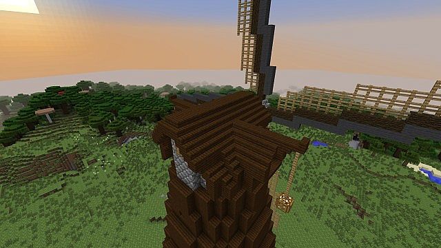 Giant Windmill Minecraft Map