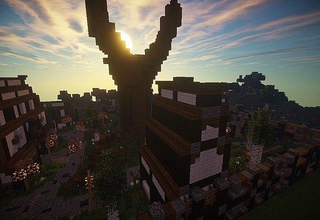 Simple Faction Spawn Minecraft Map