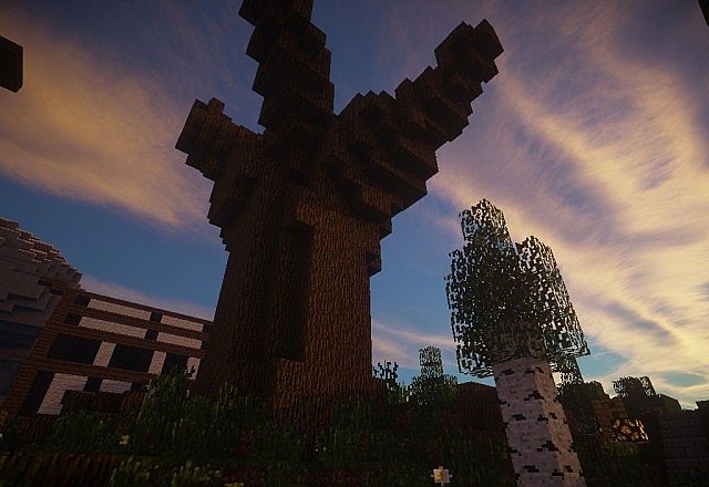 Simple Faction Spawn Minecraft Map