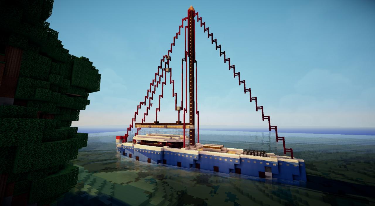 Sailboat/Sailing Yacht | Better Place Minecraft Map
