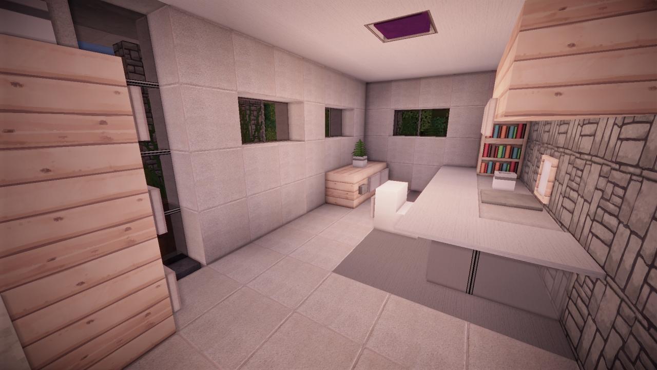 "Concrete" [Modern House] Minecraft Map