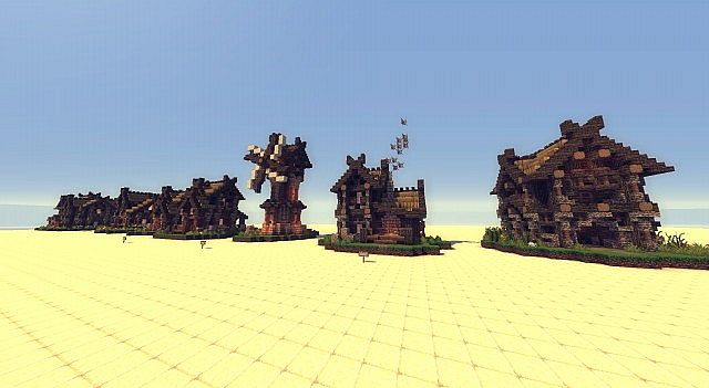 Build Bundle: Viking Town Minecraft Map