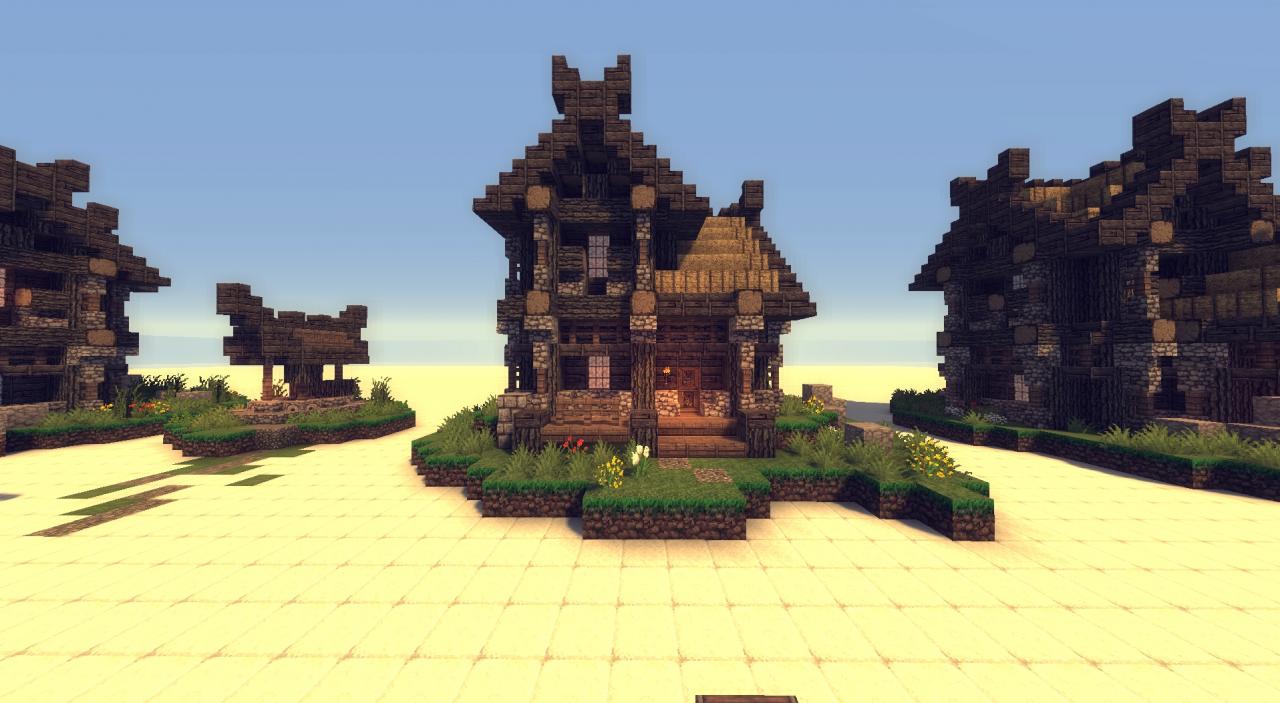 Build Bundle: Viking Town Minecraft Map