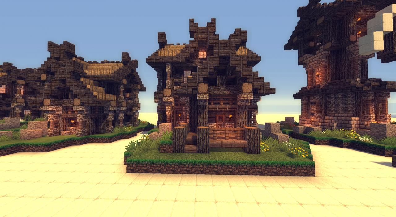 Build Bundle: Viking Town Minecraft Map