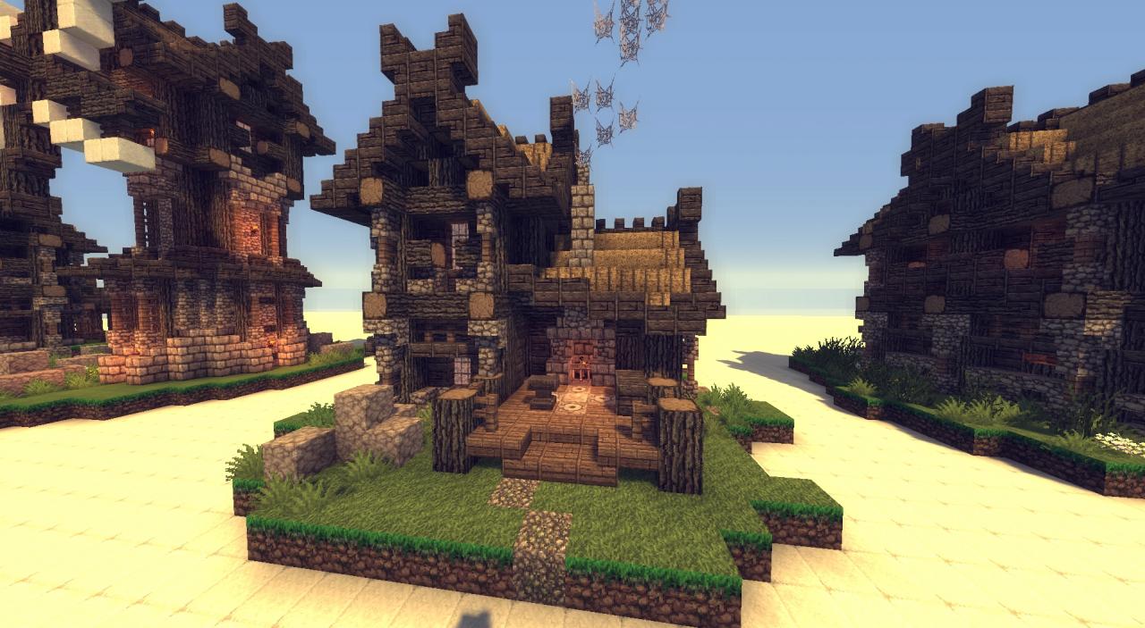 Build Bundle: Viking Town Minecraft Map