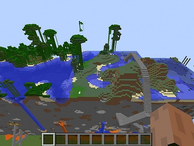 Random world Minecraft Map