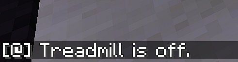 Treadmill in Minecraft. Minecraft Project