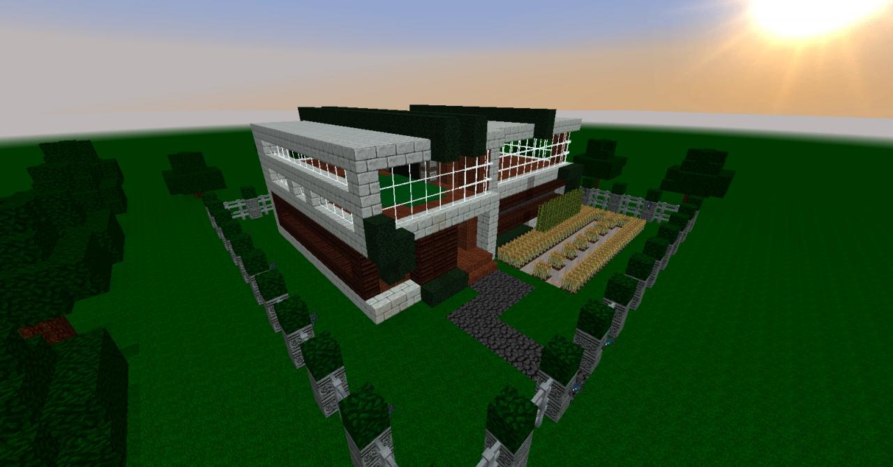 [-Iona-] [Modern House] -10 subs! Minecraft Map