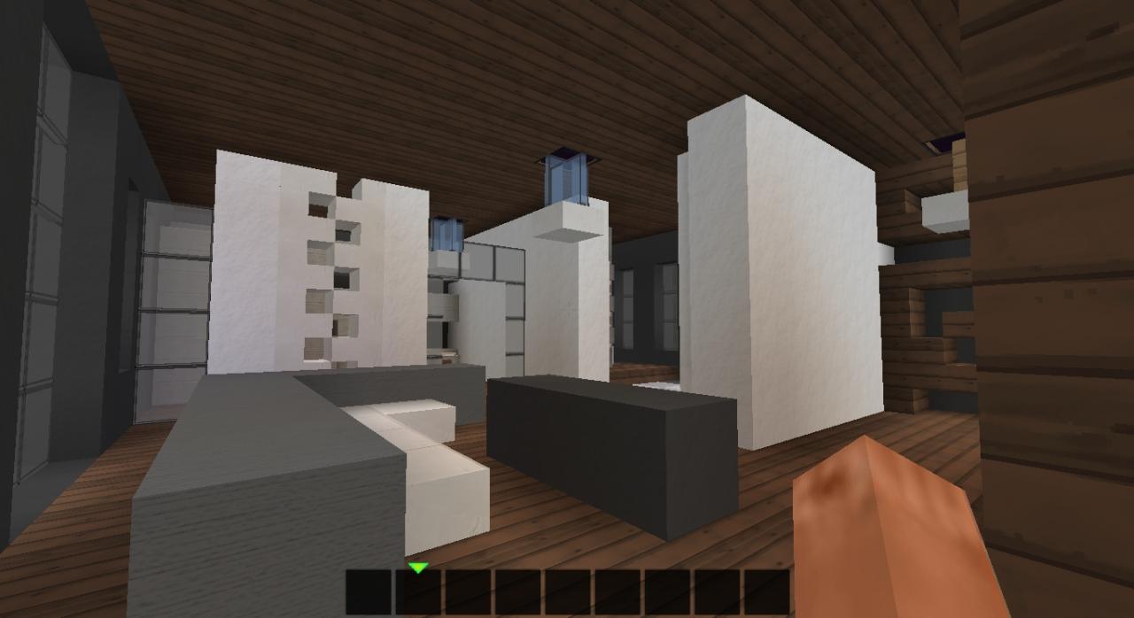 Modern house (Inspirations) From Frank Lloyd Wright Minecraft Map