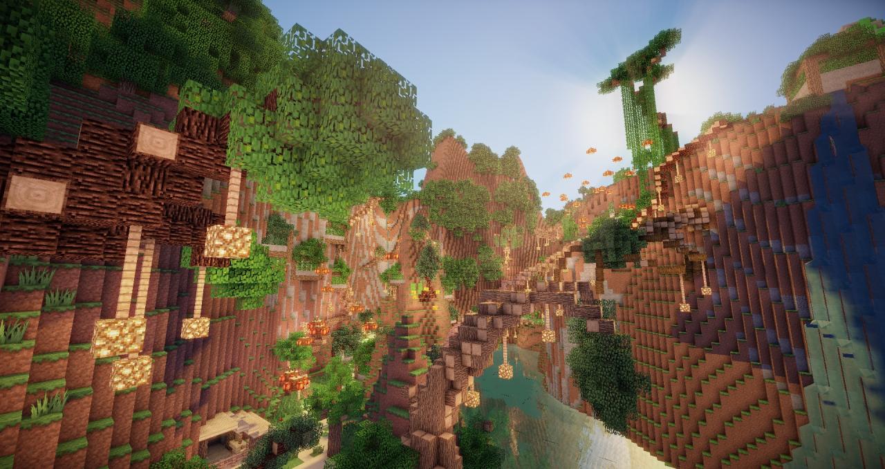 The Territory of Life - Le Territoire de la Vie Minecraft Map