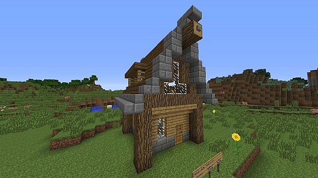 Basic rustic house / Starter house Minecraft Map