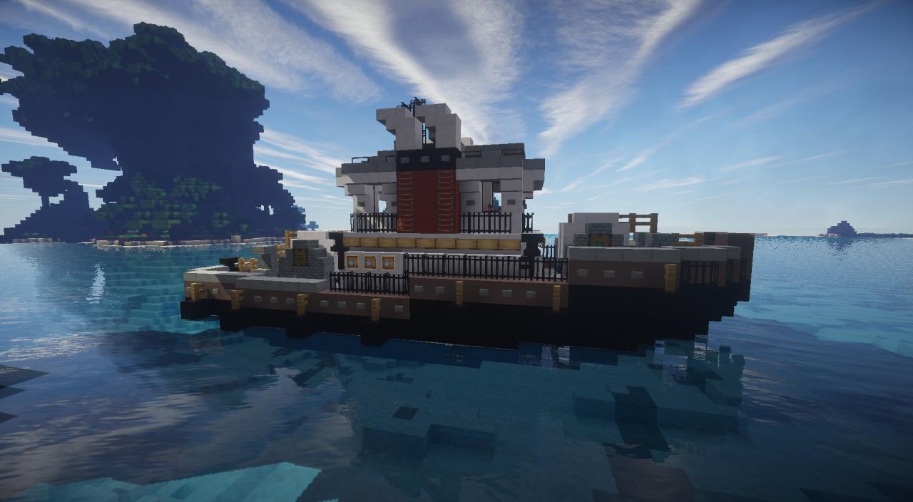 Tugboat/Schlepper Minecraft Map