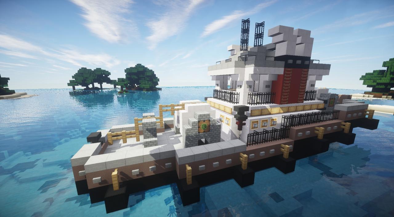 Tugboat/Schlepper Minecraft Map