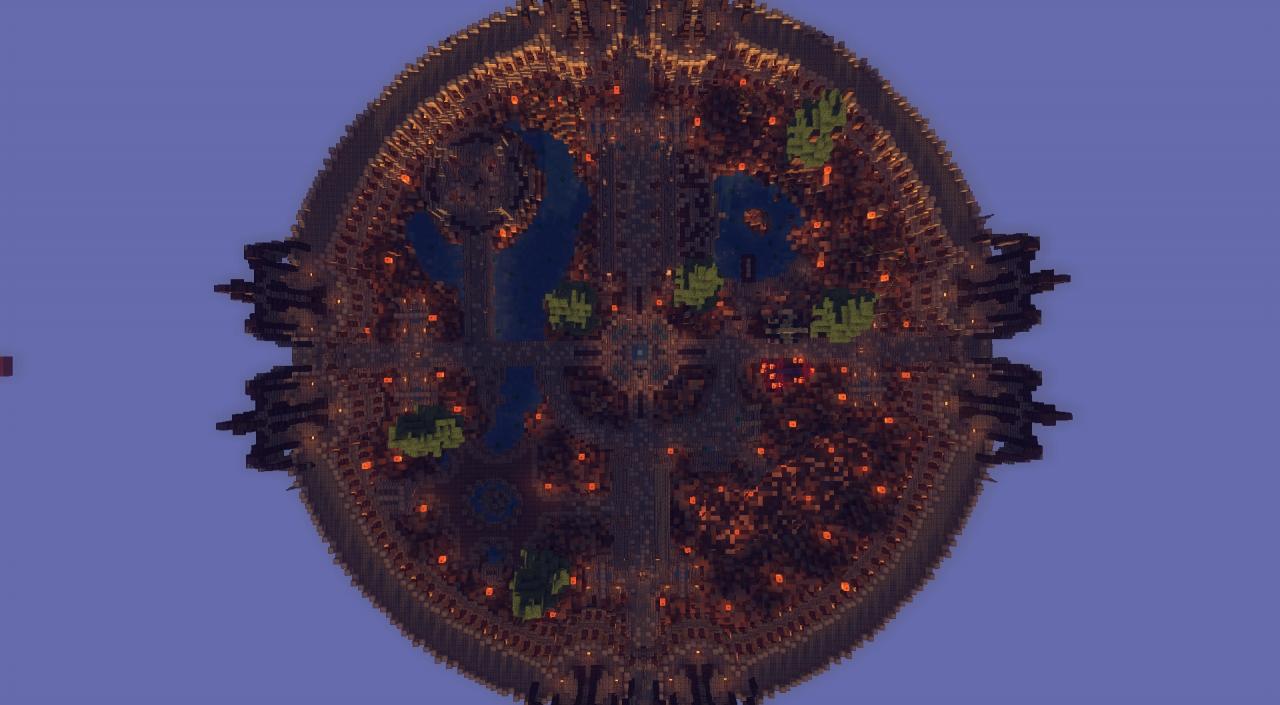 Halloween Themed Factions Spawn Minecraft Map