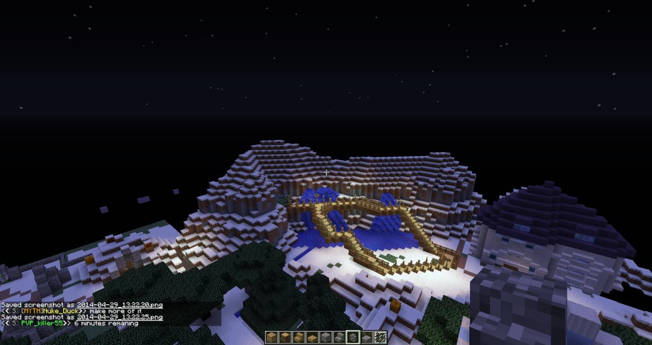 Snowy Build Minecraft Map