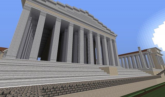 Temple of Venus and Roma Minecraft Map