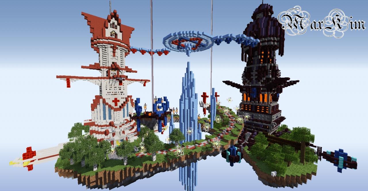 【MaxKim】Dyan's Floating Battle Island【Fantasy】 Minecraft Map