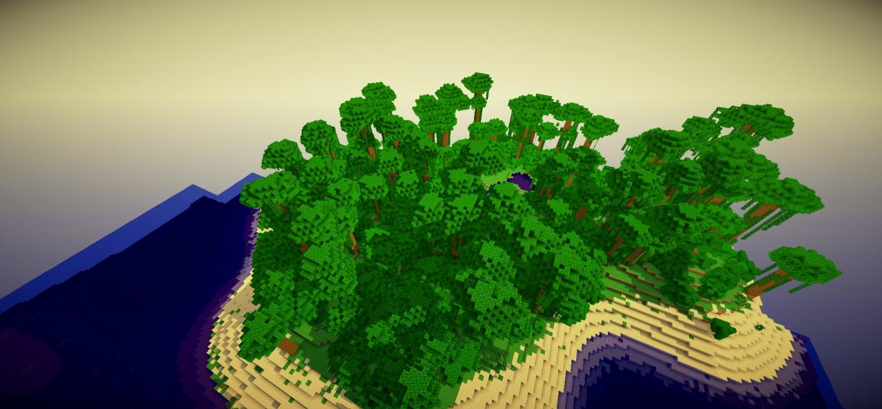 Tropical Survivial Minecraft Map