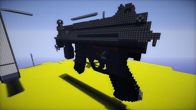 M5K Submachine Gun Minecraft Map