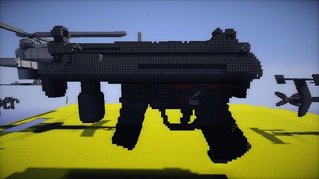 M5K Submachine Gun Minecraft Map