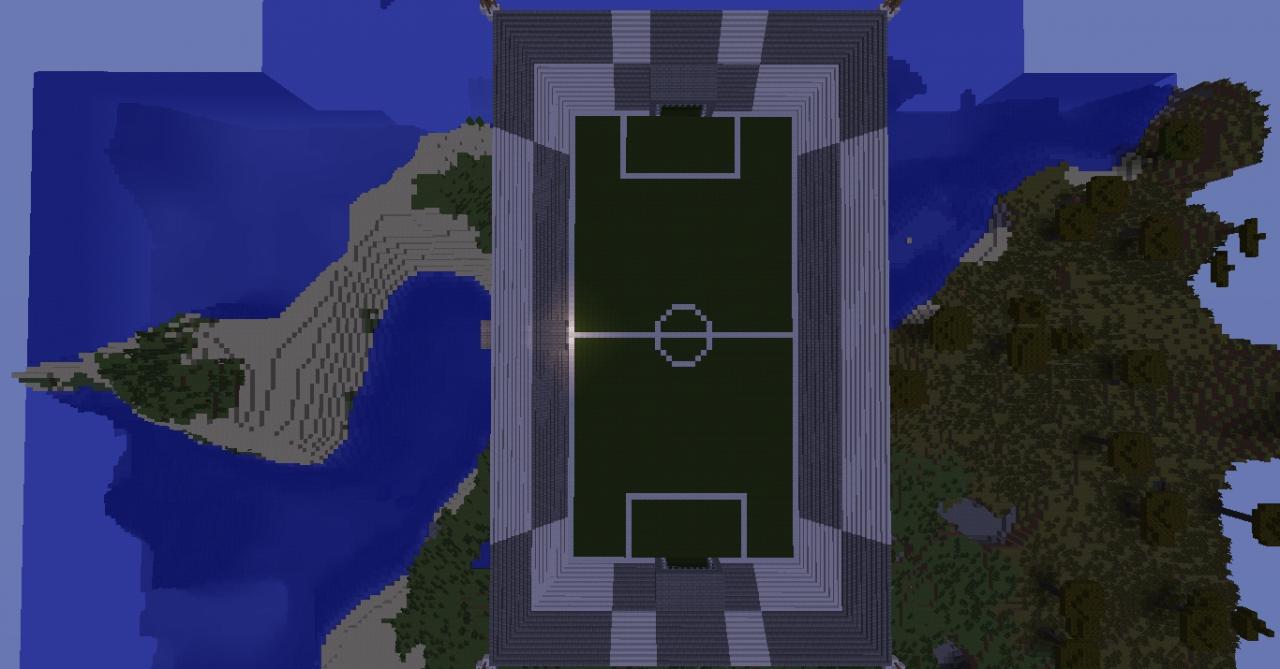 Soccer Stadium Minecraft Map