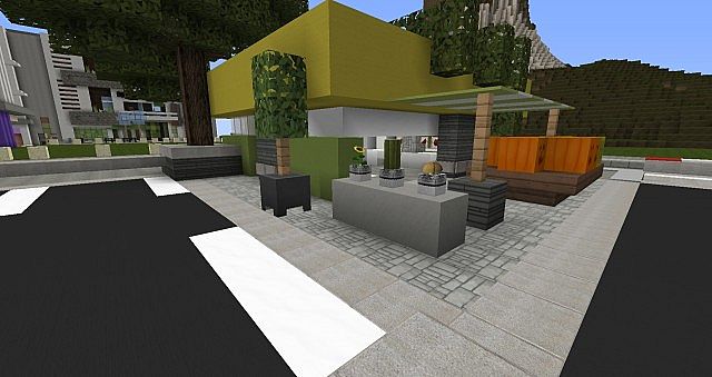 Modern Supermarket / Mini-market Minecraft Map