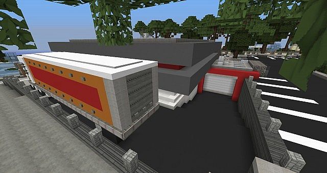 Modern Supermarket / Mini-market Minecraft Map