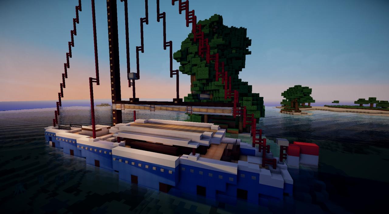Sailboat/Sailing Yacht | Better Place Minecraft Map