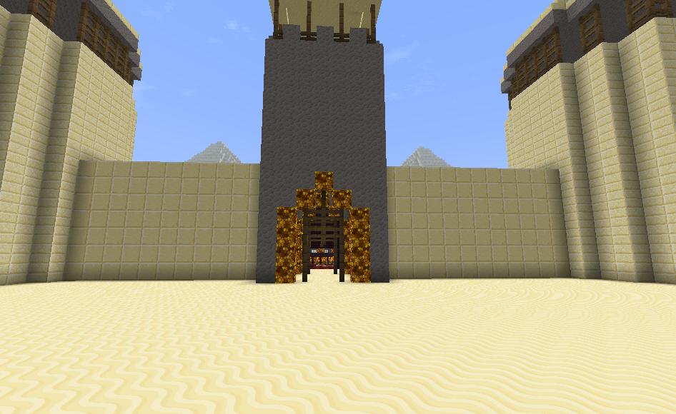 Desert Fortress Minecraft Map