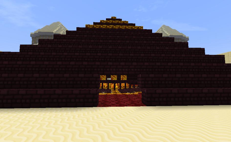 Desert Fortress Minecraft Map