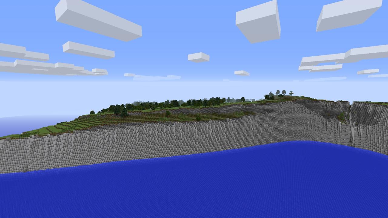 Cliffs of Dover | realistic terrain Minecraft Map