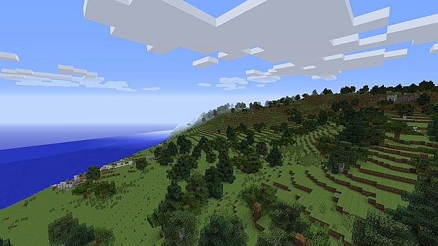 Cliffs of Dover | realistic terrain Minecraft Map