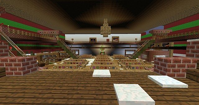 Santa's Workshop Minecraft Map