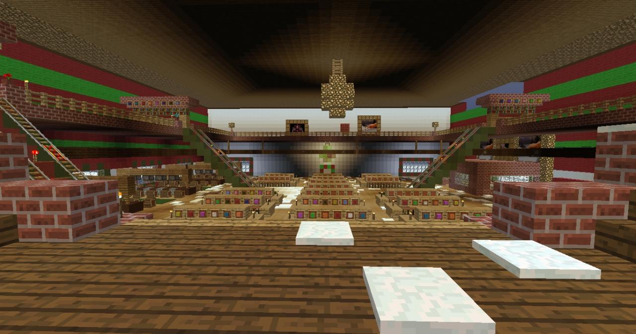 Santa's Workshop Minecraft Map