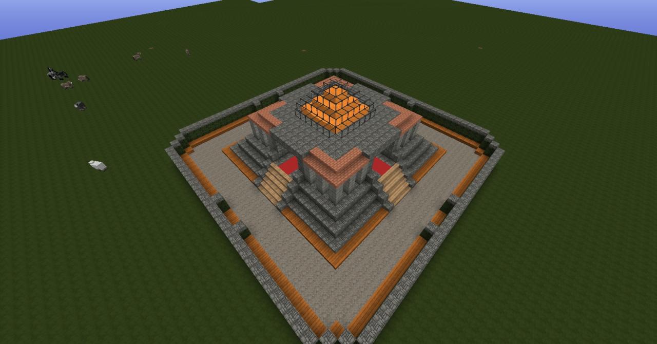 Small Spawn Temple Minecraft Map