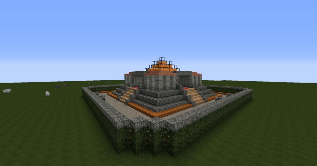 Small Spawn Temple Minecraft Map
