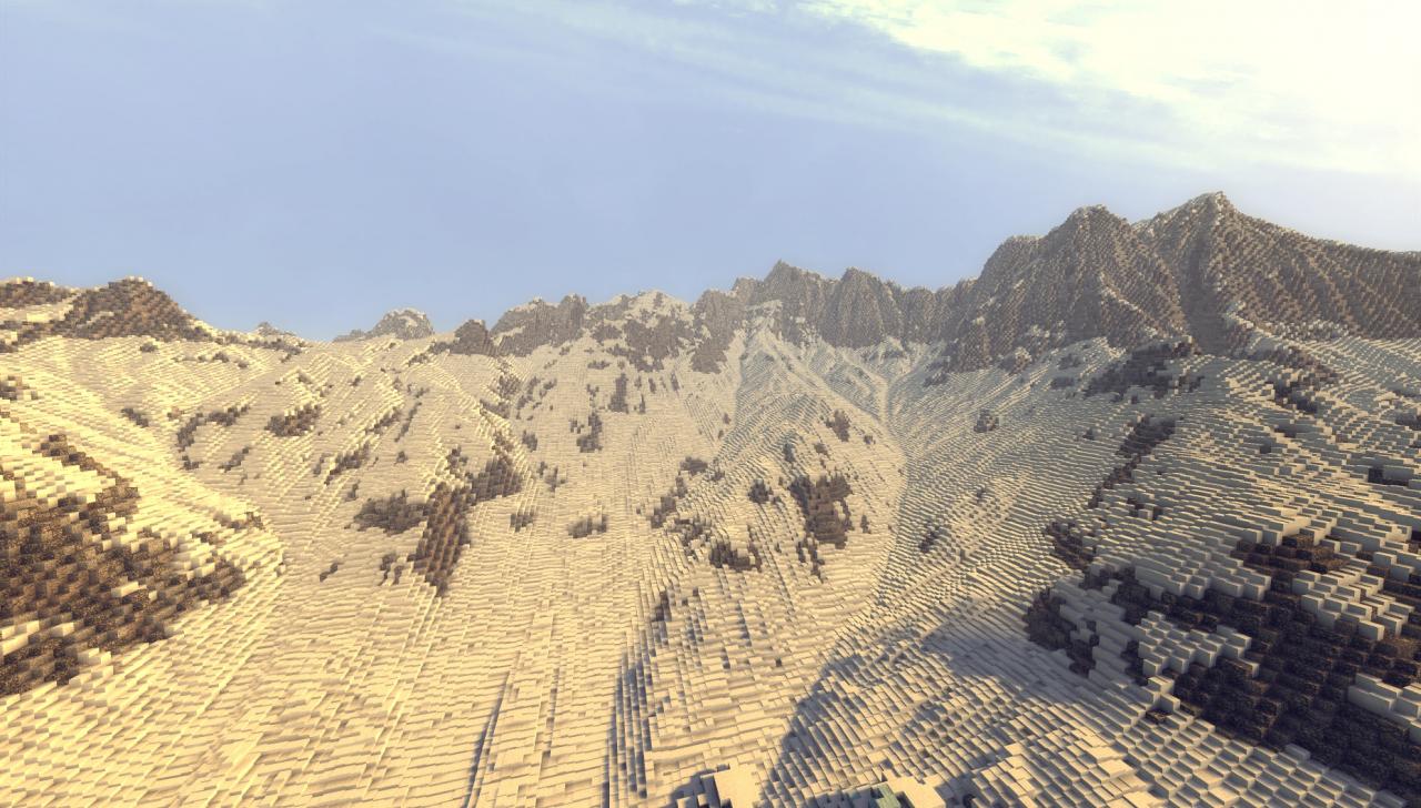 SM1 - Realism (Custom Terrain) Minecraft Map