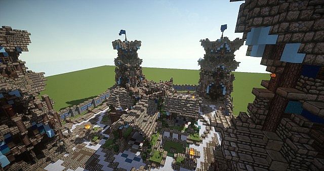 [Medieval] SwungSword - Faction Spawn [Commission] Minecraft Map