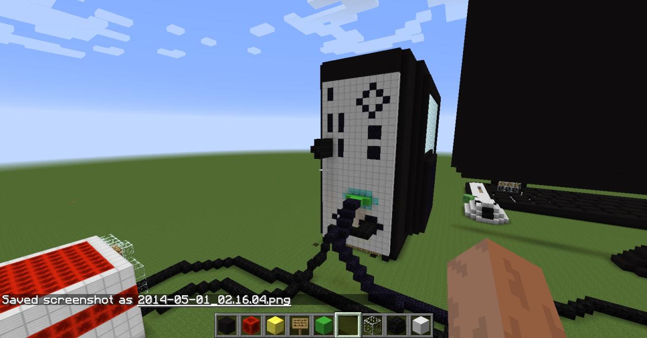 giant computer Minecraft Map