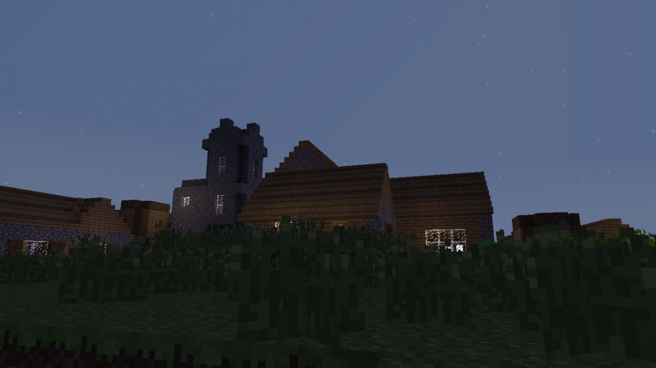 Village Survival Template Minecraft Map