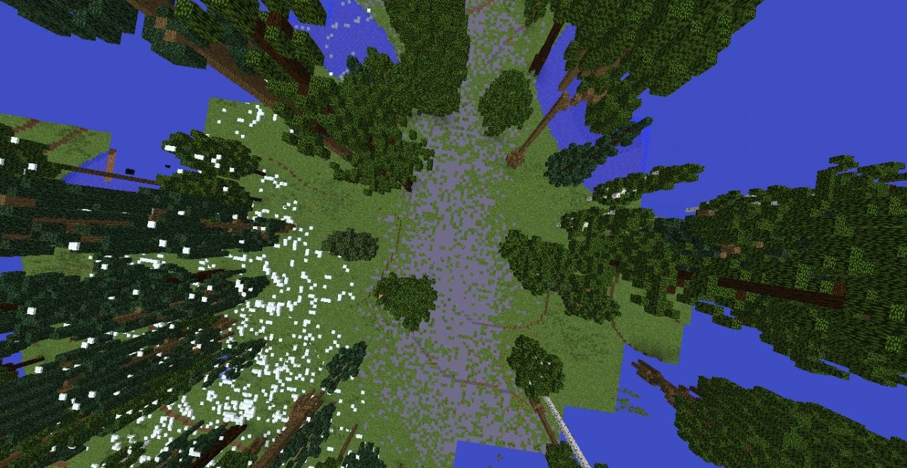 Circular Weird World Minecraft Map