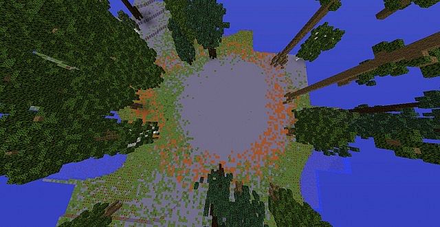 Circular Weird World Minecraft Map
